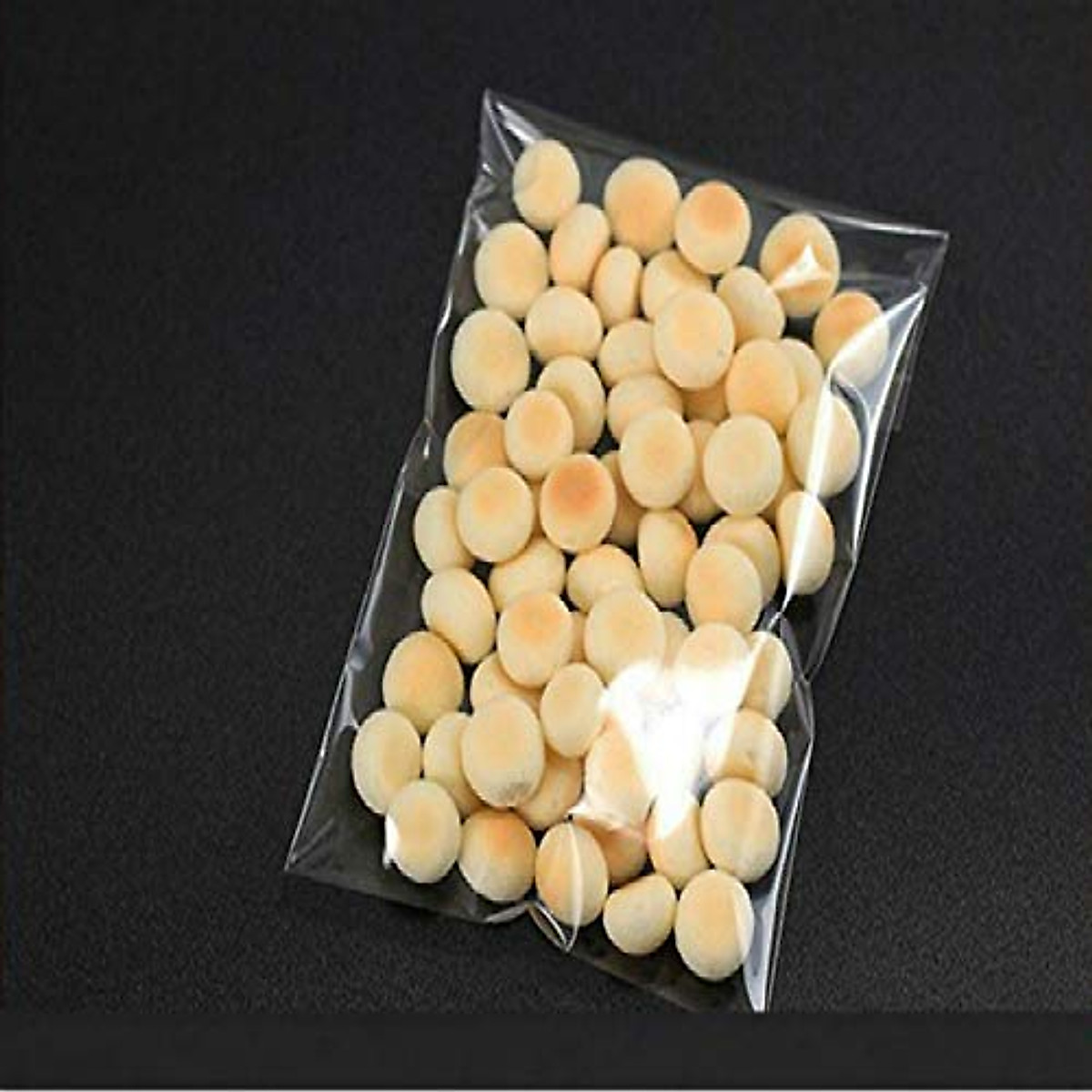 Lovshine 300 Pcs 2.76X3.94"Self Sealing Clear Bags Self-Adhesive Sealing Bags OPP Plastic Bags for Jewelry Earrings Candies Bakery Cookies