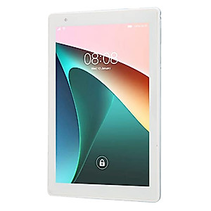 Qinlorgo Tablet PC, Tablet 8 Inch 1960x1080 IPS Blue Screen Octa Core CPU Processor for Home Travel (US Plug)