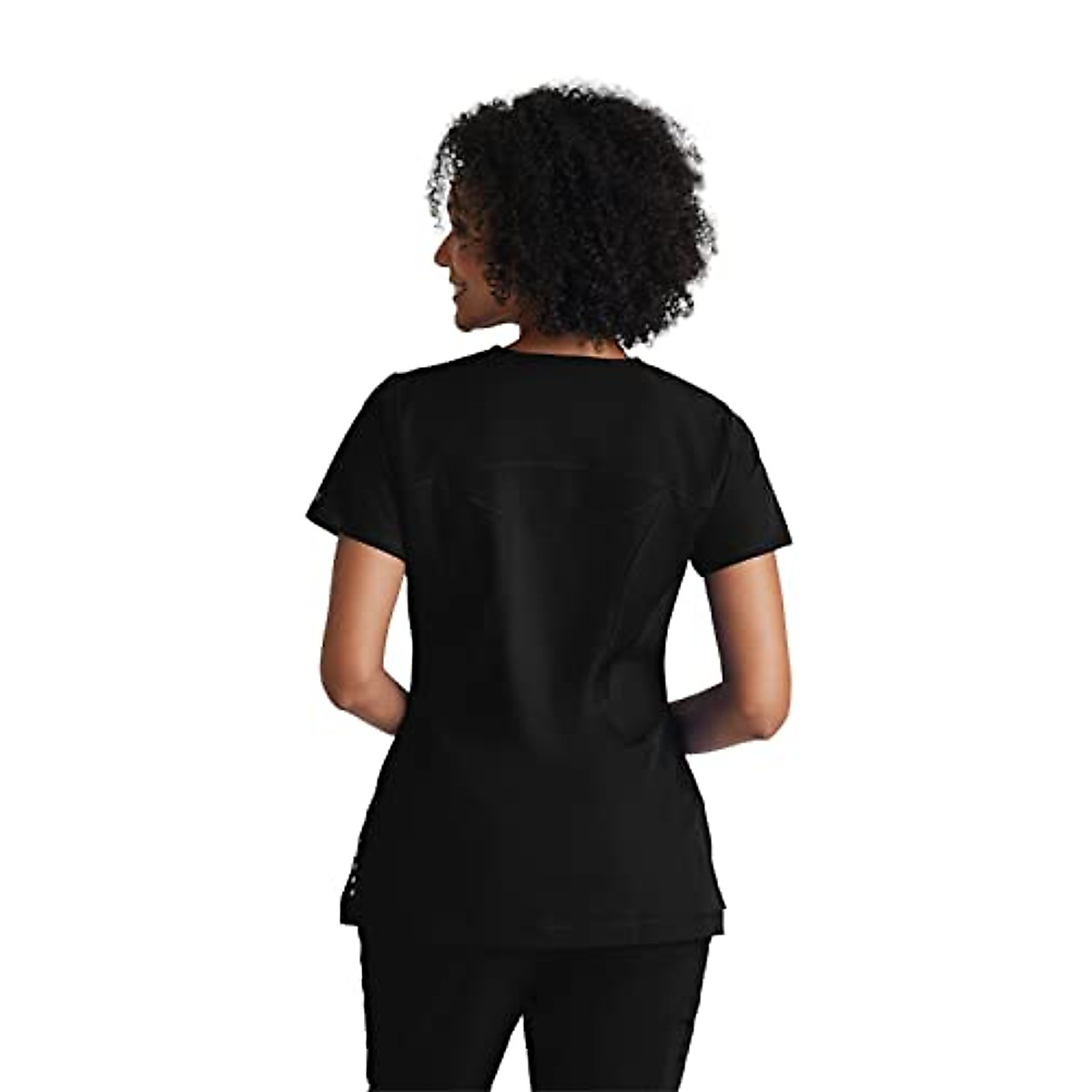 BARCO One BOT142 Women's Uplift Scrub Top Black 2XL
