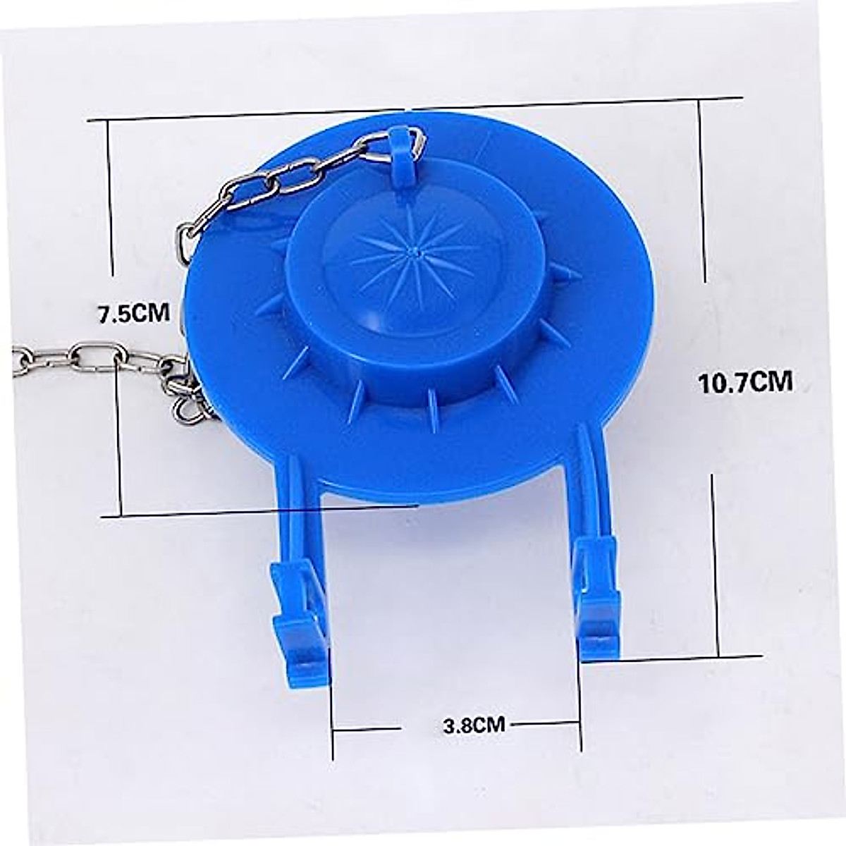 Toilet Bowl 4 Pcs Toilet Tank Flapper Toilet Drain Valves Toilet Flush Valve Repair Ki Blue Toilet Tank Accessory Clap Cover Baffle Water Tank Flush Valve Plug Ar Accessories Tank
