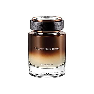 Mercedes-Benz - Le Parfum - Irresistible Fragrance For Men - Wood And Leather Scent - For Dynamic, Leading Personalities - Pink Pepper, Bergamot, Violet Leaves, Amber Notes - Eau De Parfum - 4 Fl Oz