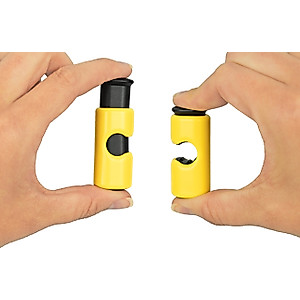 Set of 6 Bread Bag Clips - Cinch Non-Slip Grip Easy Squeeze And Lock - Features 3 Colors for Labeled Organizing