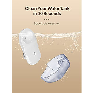 ZZWW Small Dehumidifier, Quiet Mini Dehumidifier 220 Sq.Ft (20oz Water Tank), Portable Dehumidifier for Bedroom, Bathroom, Closet White