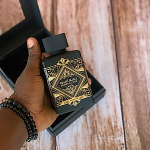 Lattafa Bade'e Al Oud, Oud for Glory for Unisex Eau de Parfum Spray, 3.4 Ounce