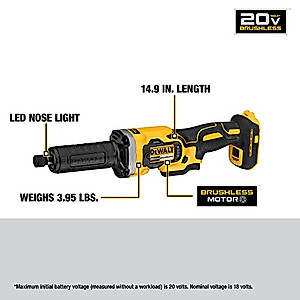 DEWALT 20V MAX* Die Grinder, Variable Speed, 1-1/2-Inch, Tool Only (DCG426B)