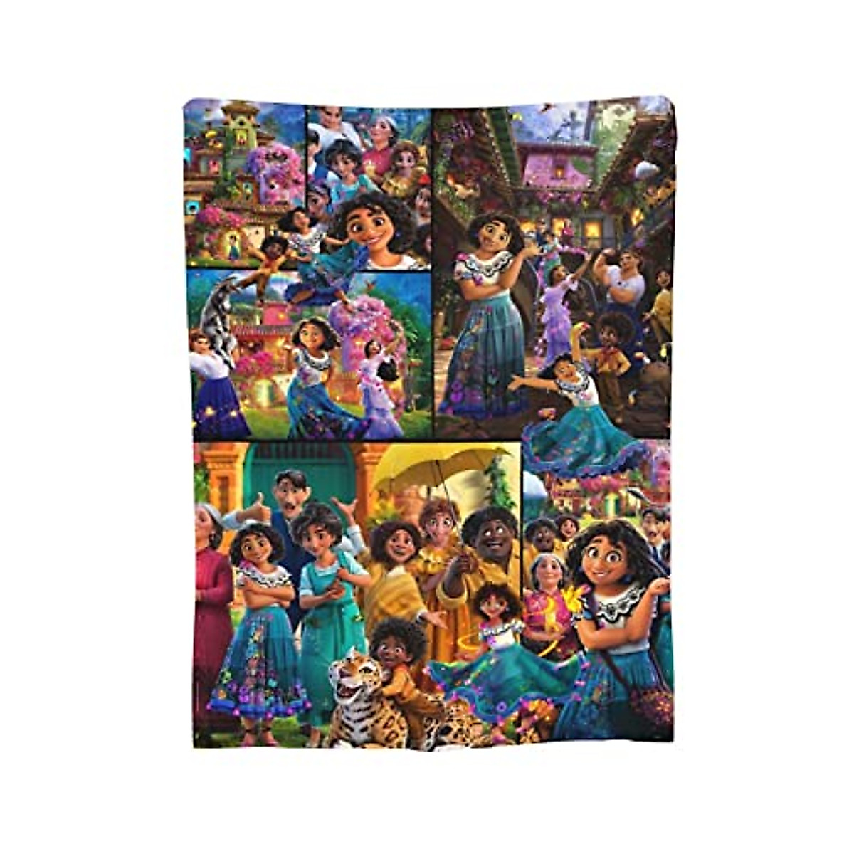2pcs Cartoon Throw Blanket/Pillowcase Lightweight Plush Cozy Soft Air Conditioner Blankets 50"x40"