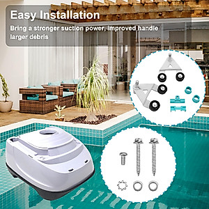 AXV621DAT Universal Pool Vac A-Frame/Turbine Kit, Compatible with Hayward Aquabug Navigator Pro Wanda The Whale Diver Dave Poolvac XL Pool Vac Classic Kit, Replaces# AXV036BP, AXV601CAT, AXV601DAT
