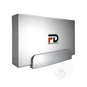 Fantom Drives 14TB 7200RPM External Hard Drive - USB 3.0/3.1 Gen 1 Silver Aluminum - GFORCE 3 Pro Series - Mac, Windows, and Xbox (Renewed)