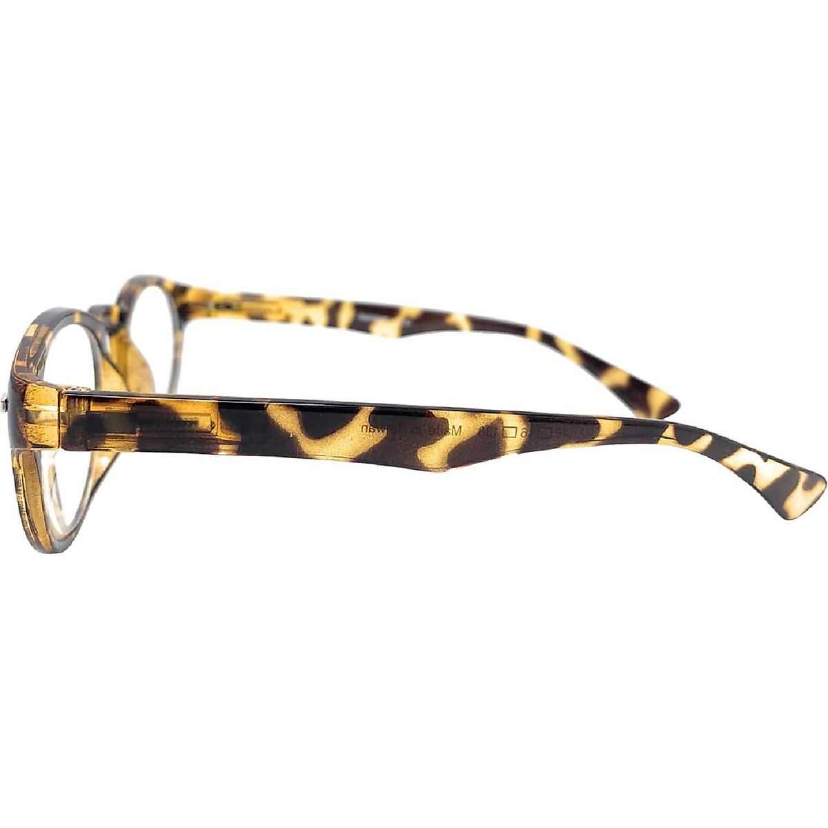 Incredible Bargains The Prepster, Classic Round Style Bifocal Reading Glasses + 2.25 Tortoise