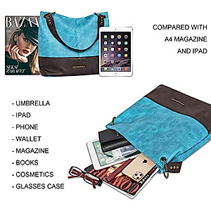 Montana West Large Hobo Bag Leather Purses and Handbags for Women Top Handle Shoulder Satchel Handbags Fashion Ladies Designer Handbags with Pockets Zipper Leather Tote Purse for Women MWC-047TQ