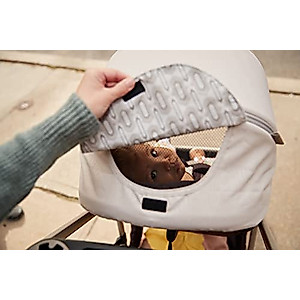 Safety 1st Deluxe Grow and Go Flex 8-in-1 Travel System, Weight Capacity from 4–35 lbs, Dunes Edge