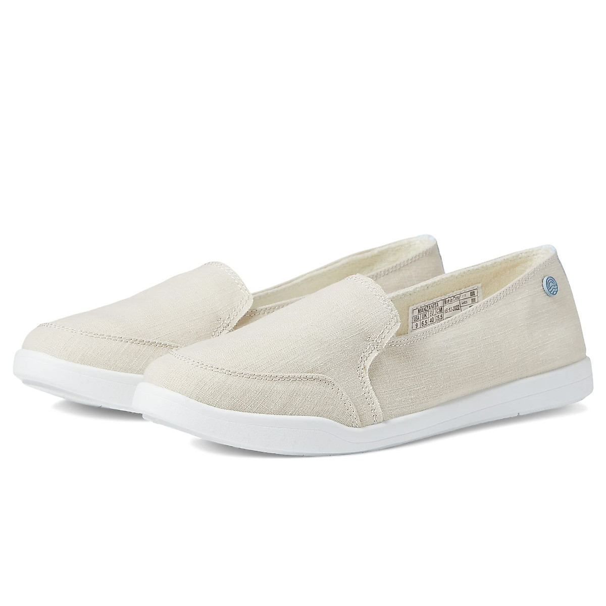 Vionic Beach Manzanita Cream Linen 7 M