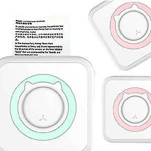 LAVIOX Portable Sticker Printer 2023 New Premium Mini Instantly Print Customized Sticker for Resin Crafts (10 Paper Rolls)