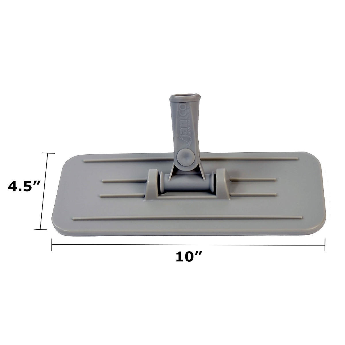 ScrubX 3079 Upright Scrubber Utility Pad Holder, Doodle Bug Scrub Pad Holder, Plastic, Grey, 4.5” x 10”