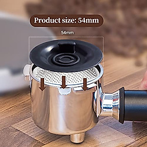 Abeskch 2 Pack 54mm Espresso Backflush Cleaning Disc For Breville Espresso Machines - 54mm Backflush Disc Compatible with Breville BES870XL/ BES878BSS/ BES880/ BES840XL/ BES810BSS