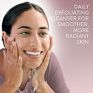 Cetaphil Face Wash, Healthy Radiance Gentle Exfoliating Cleanser, Visibly Reduces Look of Dark Spots and Hyperpigmentation, Designed for Sensitive Skin, Hypoallergenic, Fragrance Free, 4.2oz