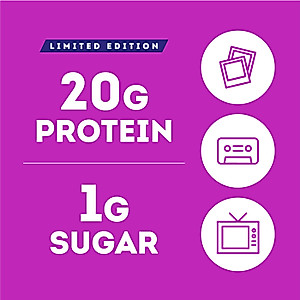 ONE Protein Bars, Fruity Cereal, Gluten Free Protein Bars with 20g Protein and 1g Sugar, Pantry Staples, 2.12 oz (12 Count)