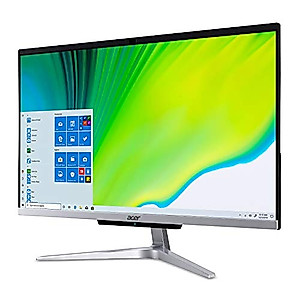 Acer Aspire C24-963-UR14 AIO Desktop, 23.8" Full HD Display, 10th Gen Intel Core i5-1035G1, 12GB DDR4, 512GB NVMe M.2 SSD, 802.11ac WiFi 5, Wireless Keyboard and Mouse, Windows 10 Home