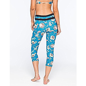 O'Neill Women's Venture Capri Surf Legging, Blue, X-Small