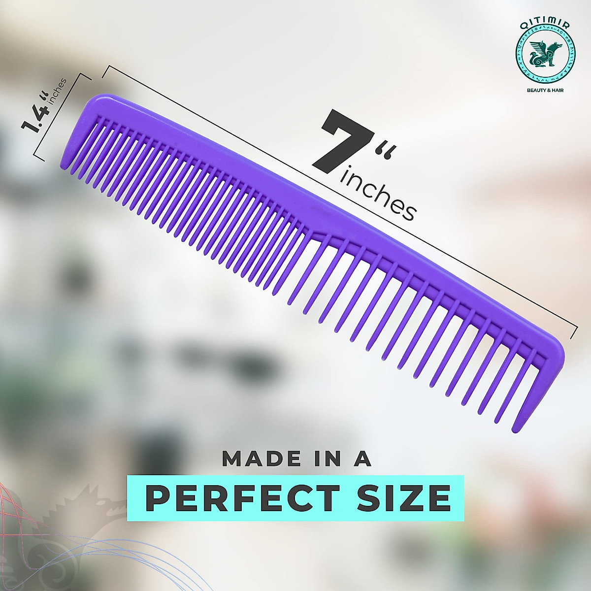 QITIMIR Comb, Hair Comb Men, Hair Combs for Women, Mens Comb, Parting Comb, Combs for Men, Peine, Mens Combs for Hair, Fine Tooth Comb