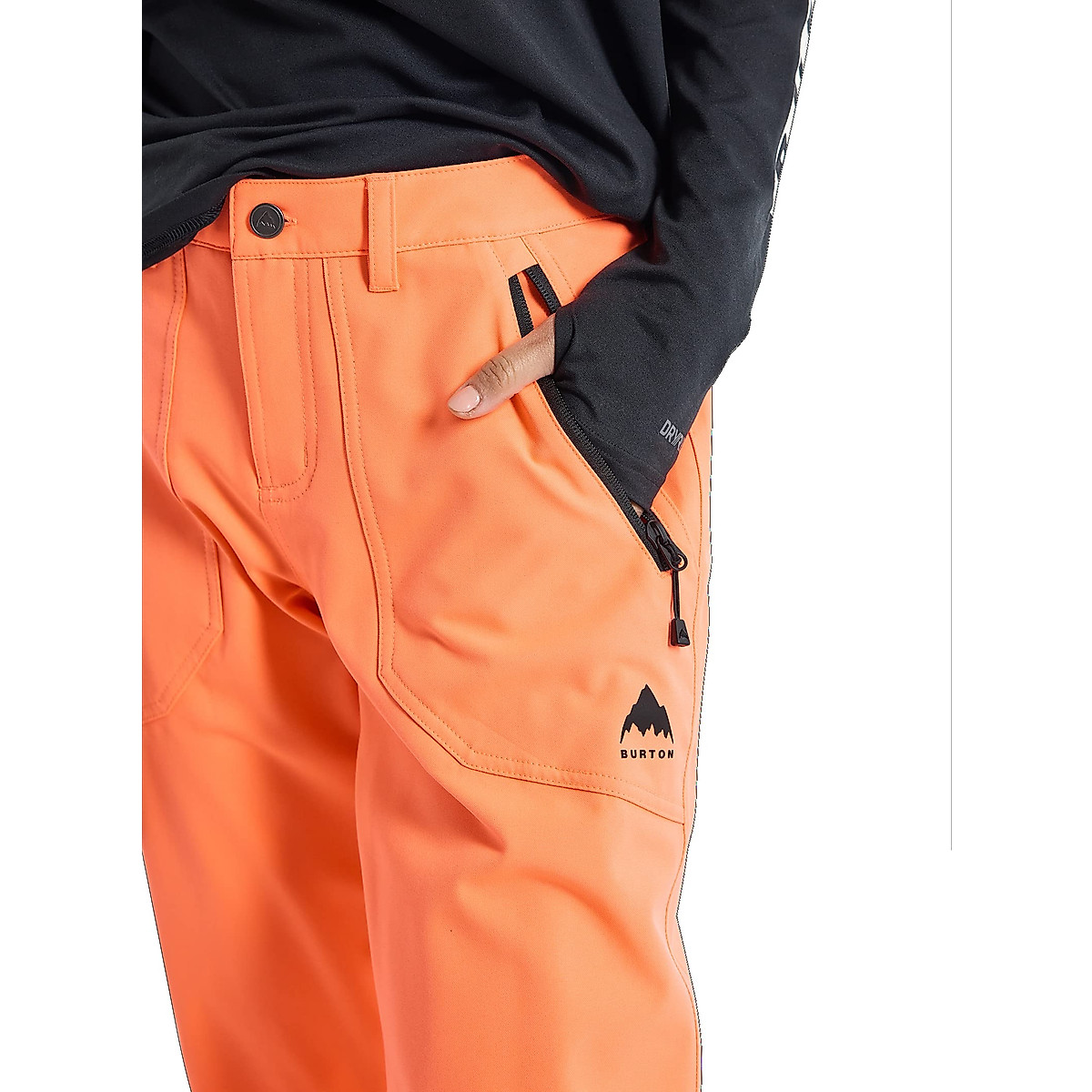 Burton Women's Vida 2L Pants, Tetra Orange, Medium