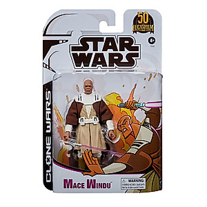 STAR WARS The Clone Wars 6-Inch Action Figure Exclusive-Mace Windu