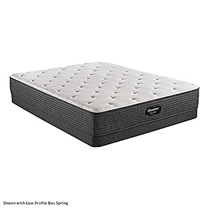 Beautyrest Silver BRS900 12.25” Plush Queen Mattress, Cooling Technology, Supportive, CertiPUR-US, 100-Night Sleep Trial, 10-Year Limited Warranty , White