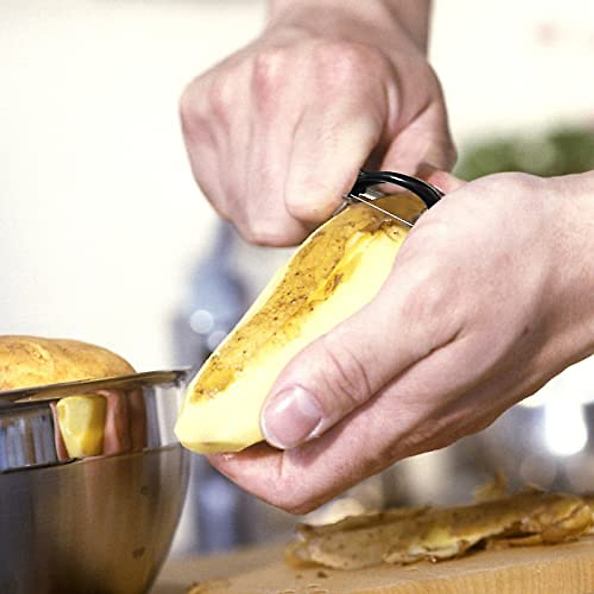 Sihuuu Premium Swivel Vegetable Peeler for Home Kitchen, Durable Stainless Steel Blade Peelers for Potato, Carrots, Vegetables