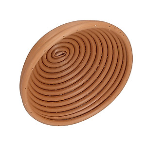 Proofing Baskets for Bread Baking, Washable European Style Bread Baking Tool Woven Basket Fruit Tray(round yellowish brown16*6cm)