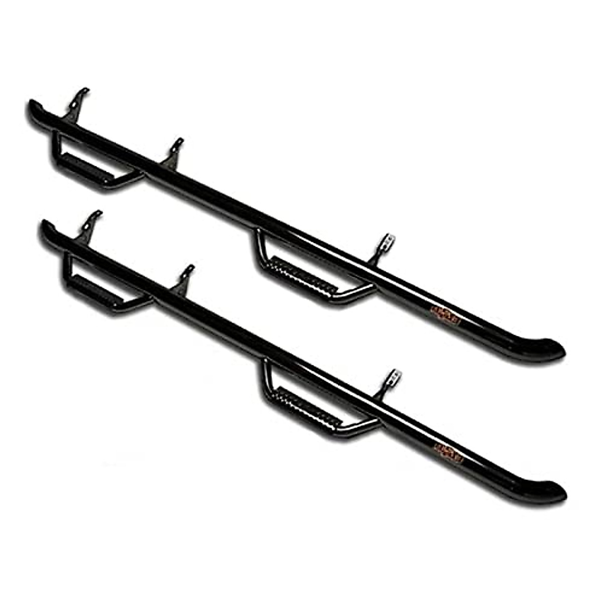 N-Fab Nerf Steps | Textured Black, Wheel-to-Wheel w/ Bed Access | D97100QC-6-TX | Fits 1994-2001 Dodge RAM 1500 / 2500 / 3500 Quad Cab 4 Door 8' Long Bed, SRW / DRW Gas / Diesel