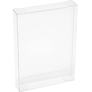 Viturio Nintendo NES Game Box Protector Cases (10 Pack) Clear Plastic .35mm