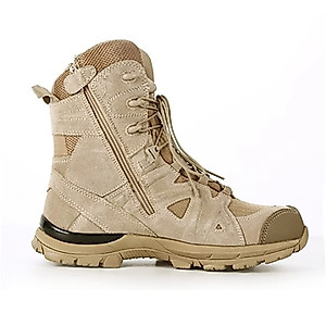 Men Military Sports Shoes, High Top Army Outdoor Tactical Boots, Hiking Hunting Combat Training Desert Boots