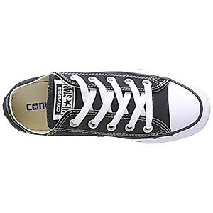 Converse Unisex Chuck Taylor All Star Low Top Sneaker Black/White 9 Women/7 Men