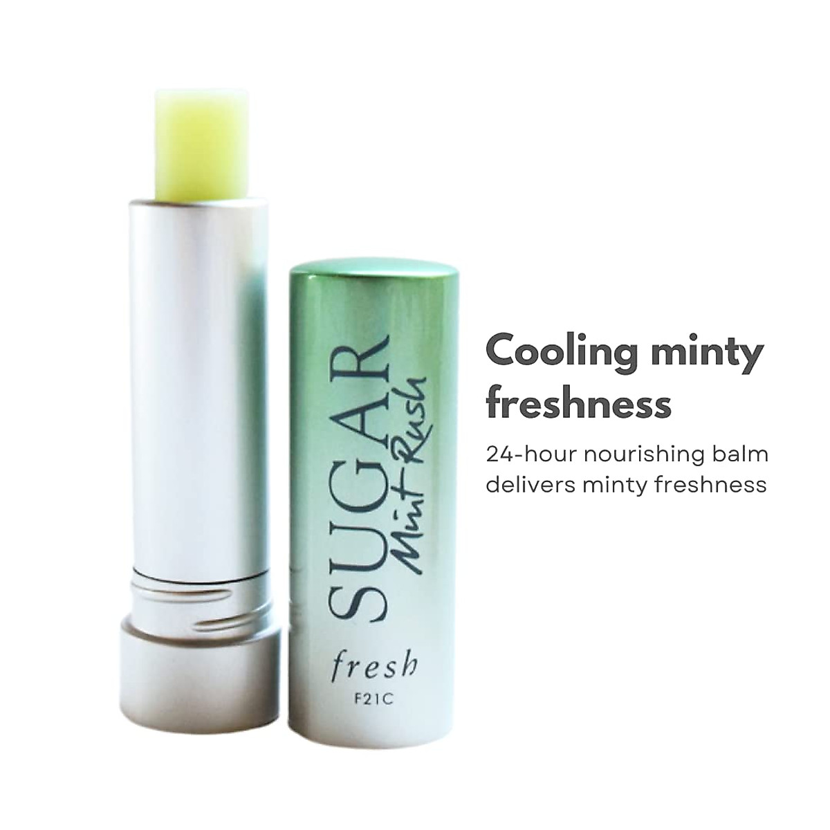 Fresh Sugar Collection Lip Care Set:: Mint Rush Freshening Lip Treatment, Advanced Therapy Treatment Lip Balm, and 3 Sugar Lip Balms in Rose, Honey, and Petal