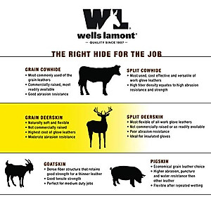 Wells Lamont womens 987 Work Gloves, Saddletan, Medium Pack of 1 US