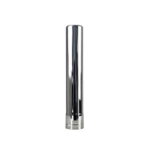 WINNERWELL Extra Chimney Pipe 2.5 Inch Medium Size Tent Stoves with 2.5 Inch Diameter Pipes