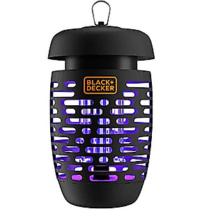 BLACK+DECKER Bug Zapper and Mosquito Repellent | Fly Trap Pest Control for All Insects, Including Flies, Gnats Indoor & Outdoor