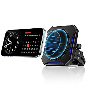 Wireless Car Charger Mount with Strong Magnetic Phone Grip, [Multi-Directional Adjustable] Convenient Wireless Charging Car Holder for iPhone 14/13/12/11/Pro Max/Samsung Galaxy (Mag-Safe)