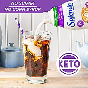 SPLENDA Sugar Free Sweet Cream Coffee Creamer, 32 Fl Oz