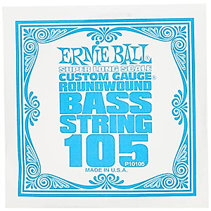 Ernie Ball 5-String Super Long Scale Slinky Nickel Wound Bass Guitar Strings, 45-130 Gauge (P02850)