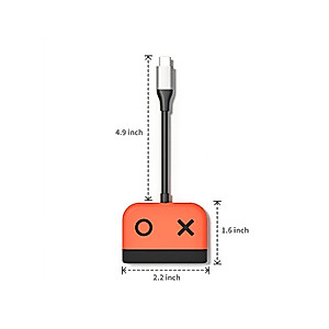 Switch Dock for Nintendo Switch,Portable Dock with HDMI TV USB 3.0 Port and USB C Charging,Compatible with Nintendo Switch Steam Deck MacBook Pro/Air Samsung and More