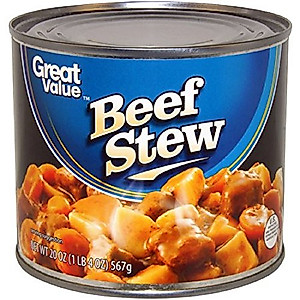 Great Value Beef Stew, 20 oz