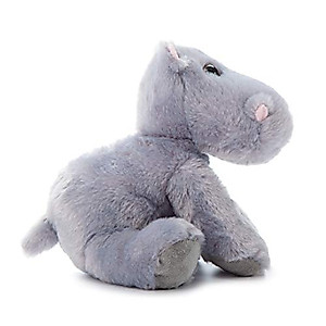 The Petting Zoo Hippo Stuffed Animal, Gifts for Kids, Wild Onez Zoo Animals, Hippo Plush Toy 9 inches
