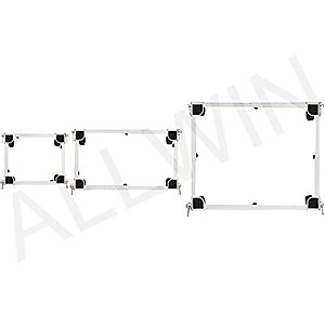 SK Traders TAFTA Heavy Duty Front/Top Load Washing Machine/Refrigerator Trolley Stand 99.9% Made of Metal (Weight Lift Upto 44Kg) Black