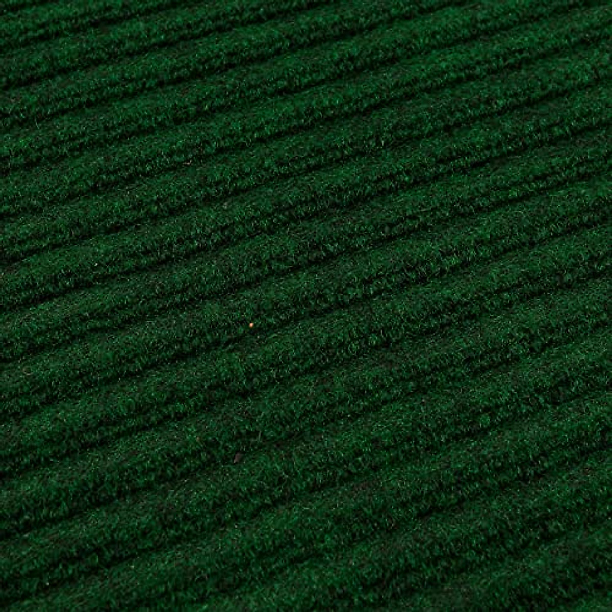 Mohawk Home Utility Floor Mat Solid Dark Forest Green (2' x 6') Perfect for Garage, Entryway, Porch, and Laundry Room