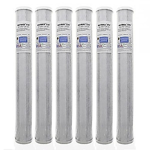 MatrikX KX 32-250-125-20 CTO2-20 5 Micron Whole House Carbon Filter 6 Pack