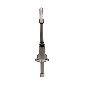 Westbrass D203-NL-07 6" Touch-Flo Style Pure Cold Water Dispenser Faucet, 1 Pack, Satin Nickel