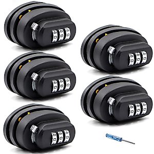 RioRand Trigger Lock 3 Digit Set Your Own Combination Gun Loc 5PCS