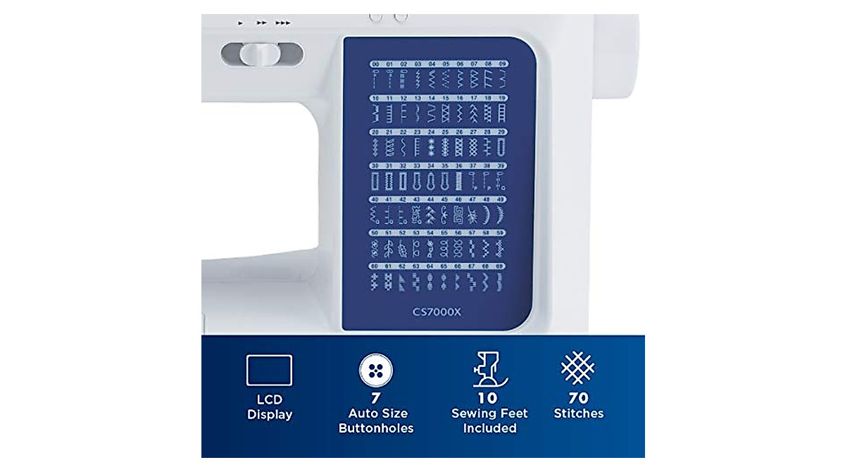 Sew & Quilt with Brother CS7000X Computerized Machine