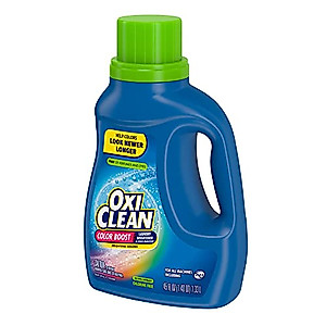 OxiClean Color Boost Laundry Brightener and Stain Remover Liquid Free, 45 fl oz